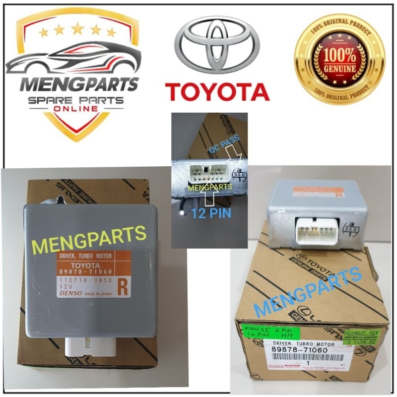 ORIGINAL TOYOTA HILUX VIGO VNT ,FORTUNER VNT 1KDFTV & 2KDFTV VNT TURBO ...