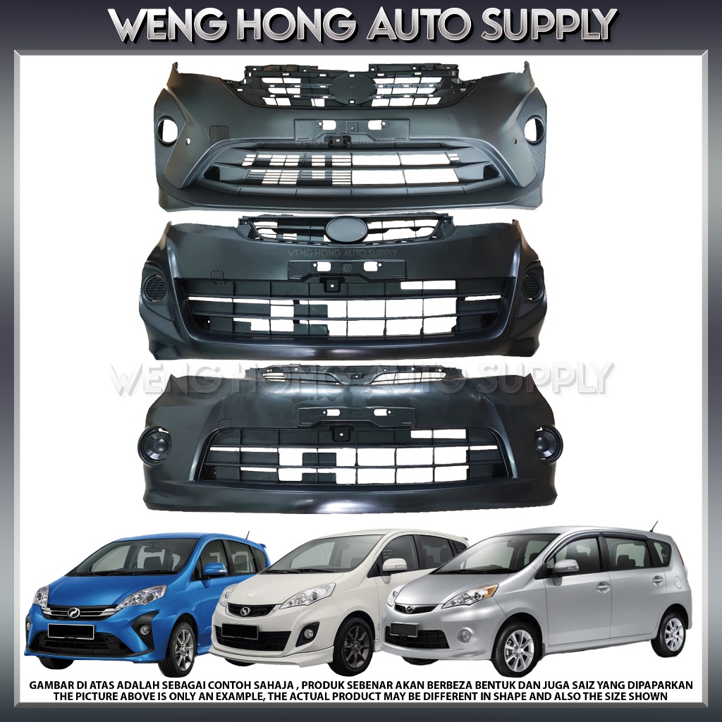 Perodua Alza , Alza Advance Bumper Front / Rear 2009-2021 | Shopee Malaysia