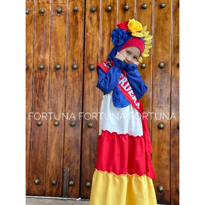 DRESS MERDEKA (DRESS SEROJA) DRESS BUDAK PEREMPUAN by FORTUNAHQ ...