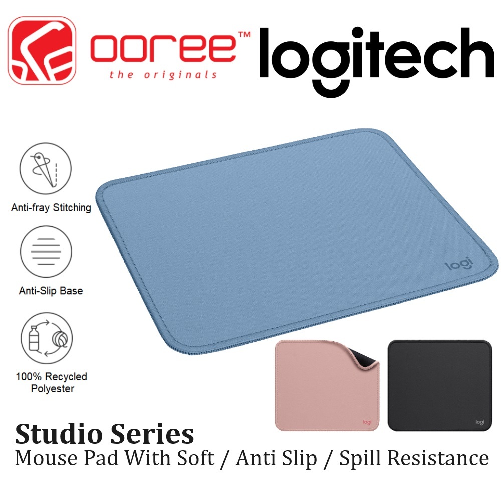 LOGITECH STUDIO SERIES (20CM x 23CM x2MM) SOFT SMOOTH MOUSE PAD WITH ...