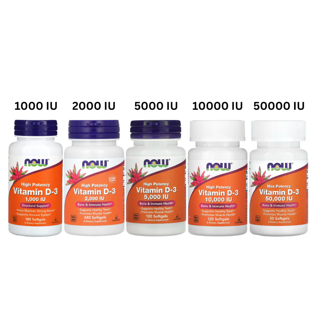 Now Foods Vitamin D-3 1000/2000/5000/10000/50000 IU (NEW STOCK) | Shopee Malaysia