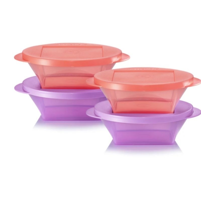 Tupperware Outdoor Dining Bowl 600ml (4pcs) | Shopee Malaysia