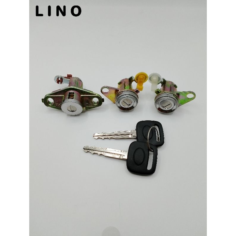 TOYOTA COROLLA AE111 KEY SET ASSY (DOOR LOCK/IGNITION STARTER) | Shopee ...