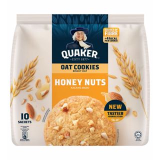 Quaker Oat Cookies - Honey Nuts (250g) | Shopee Malaysia