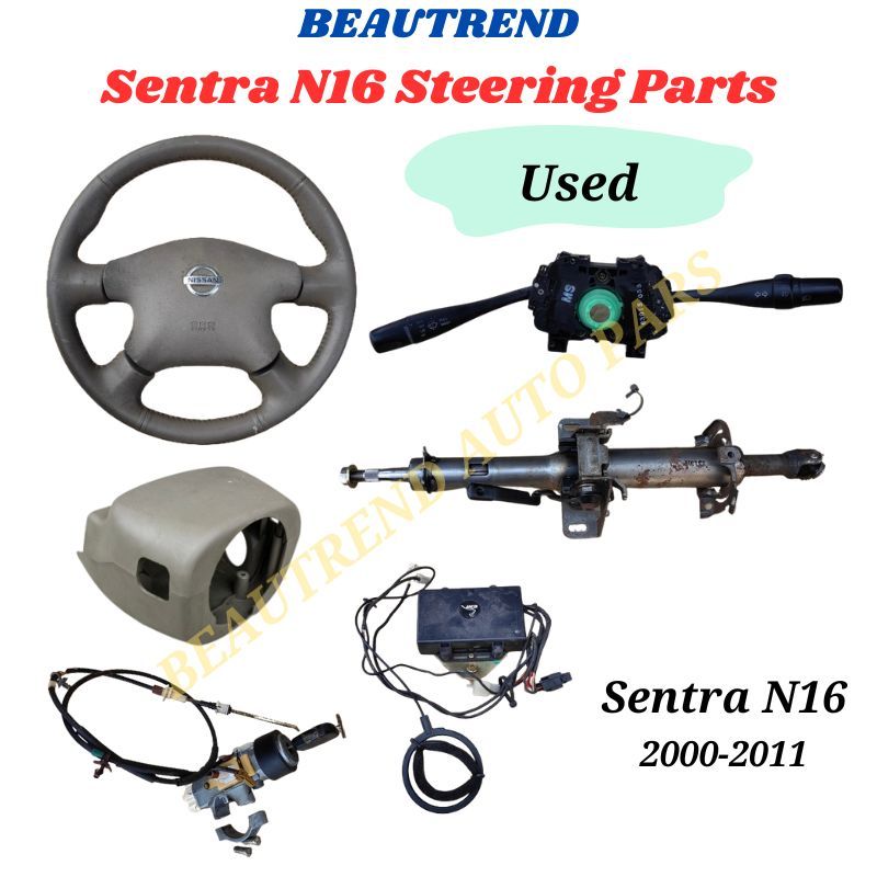 Nissan Sentra N16 Steering Wheel Key Lock Wiper Signal Head Lamp Switch ...