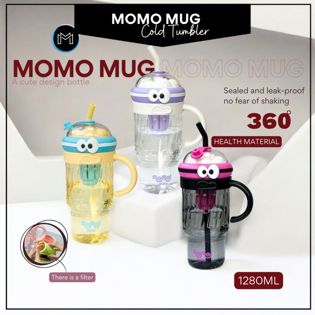 New Item Restock Cartoon Big Eyed Water Cup Student Straw Cup Portable ...