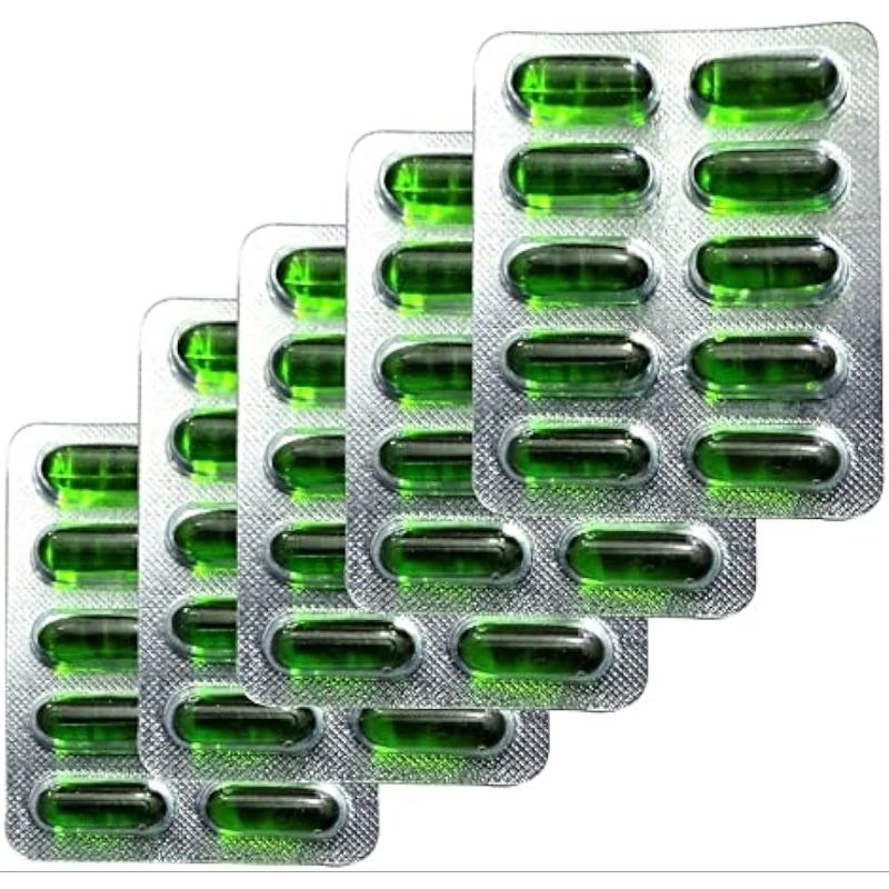 Evion Vitamin E Oil Capsule 400mg (5 Strip-50 Capsule) EXTERNAL USE ...