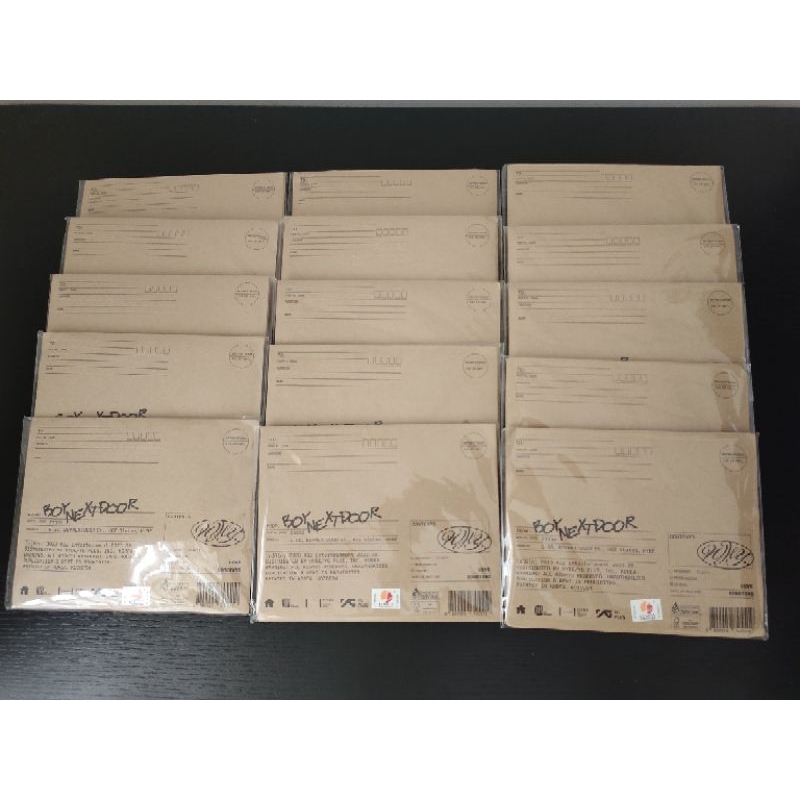 BOYNEXTDOOR WHY 1ST EP Album LETTER ver BND BONEDO Jaehyun Sungho Riwoo Taesan Leehan Woonhak ...