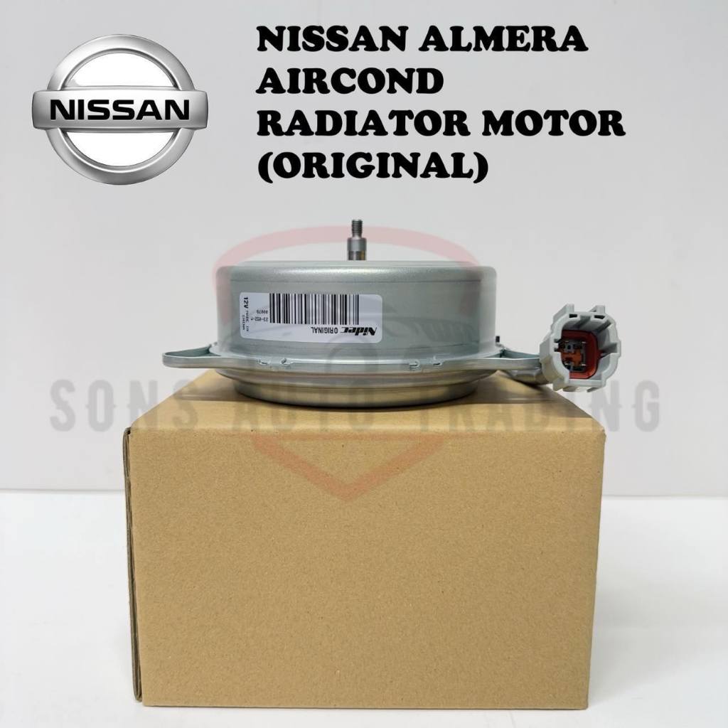 NISSAN ALMERA N17 AIRCOND RADIATOR FAN MOTOR (ORIGINAL)- 21487-1HC0A | Shopee Malaysia