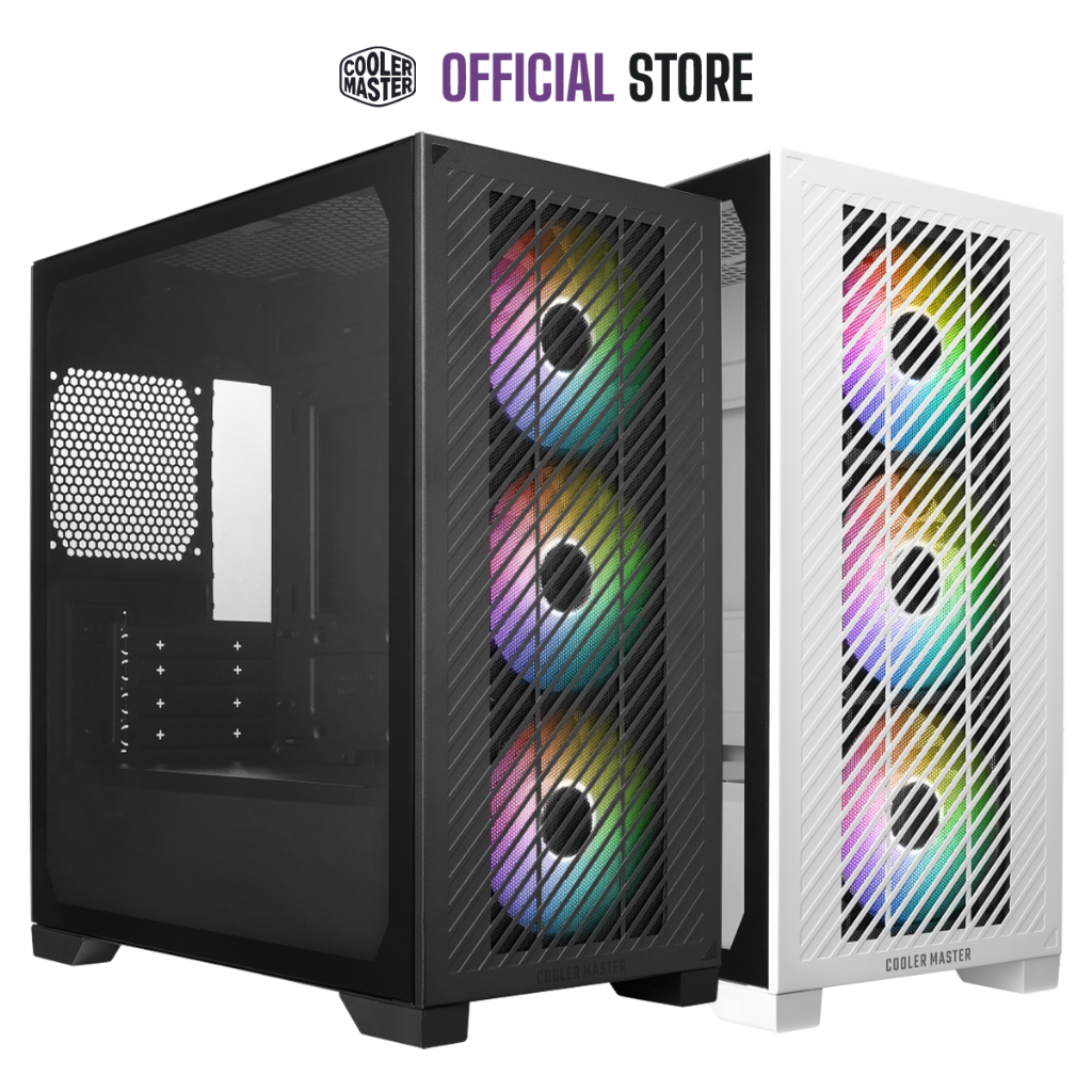 Cooler Master Elite 301 Micro-ATX Case (3 ARGB Fans, USB-C, Top 240mm ...