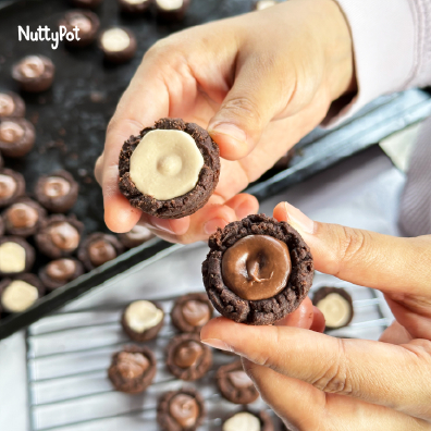 NuttyPot Nutella and kinder pod chocolate cookies 20pcs | Shopee Malaysia