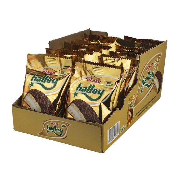 COKLAT VIRAL TURKEY - ULKER HALLEY MILK CHOCOLATE 24X30G | Shopee Malaysia