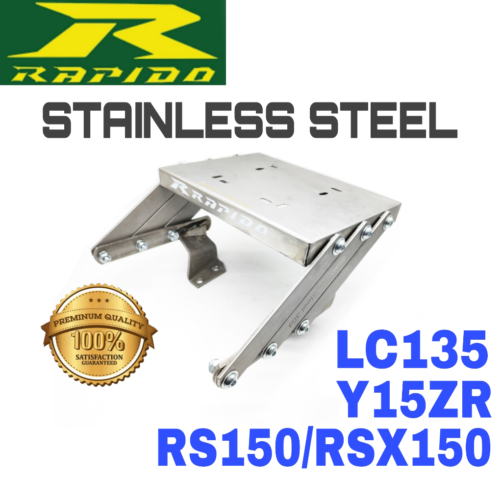 Monorack RAPIDO Stainless Steel 304 RSX150 VF3i LC135 Y15ZR RS150 Y16ZR ...