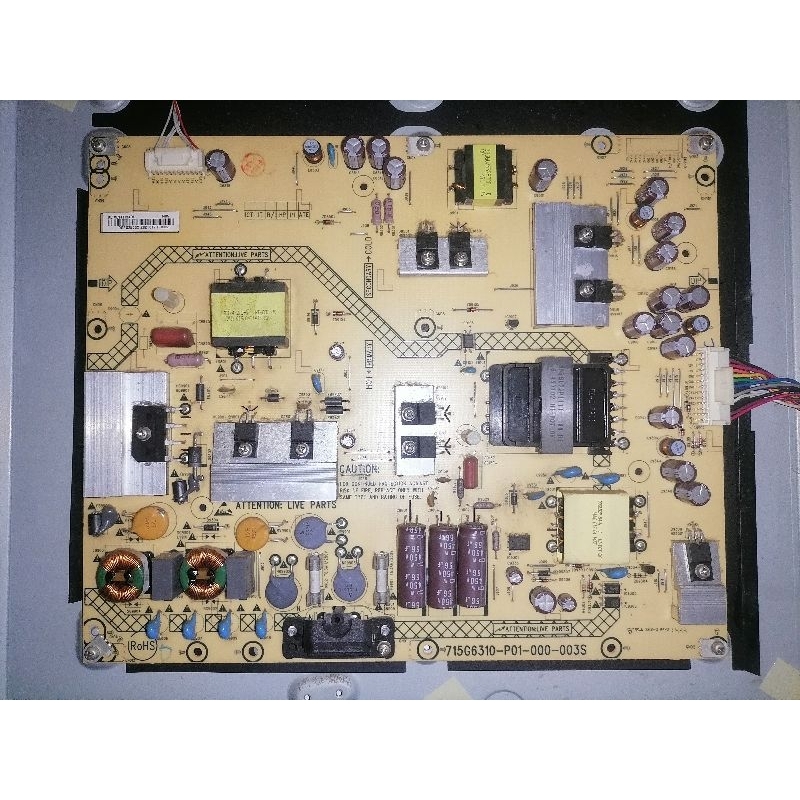 SHARP LC-50LE450M LC50LE450M TV POWER SUPPLY BOARD ORIGINAL GENUINE ...