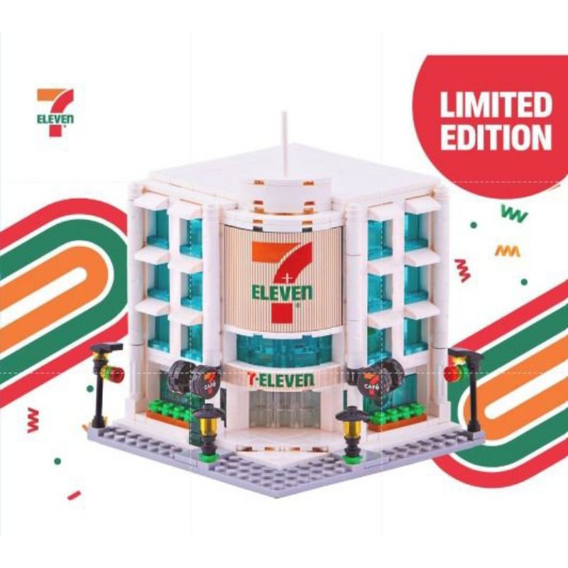 7 - Eleven Flagship Store brick Lego Limited Edition 2024 | Shopee Malaysia
