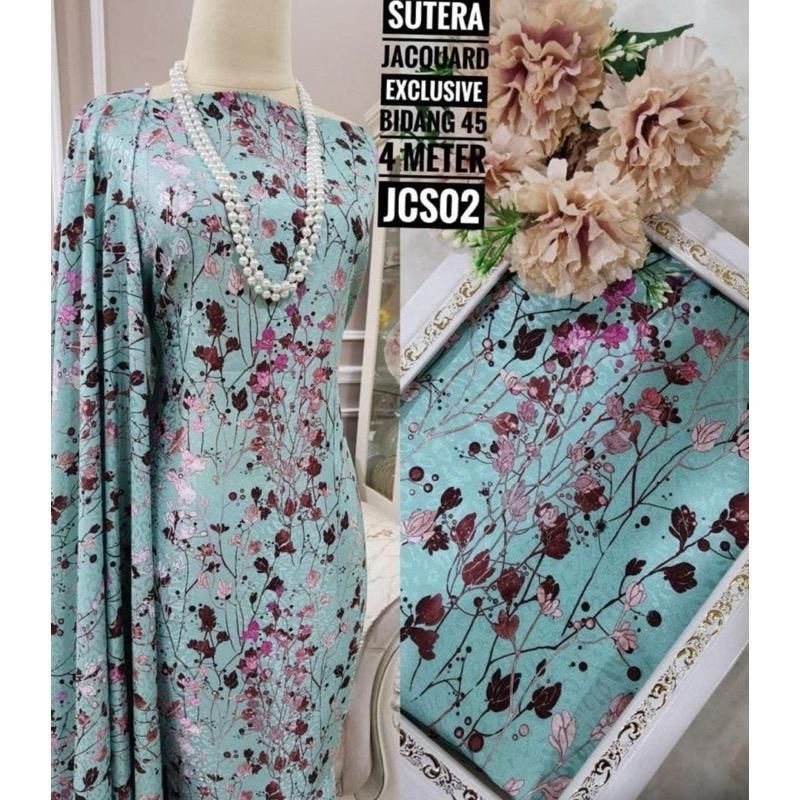 KAIN PASANG SUTERA JACQUARD PREMIUM EXCLUSSIVE | Shopee Malaysia
