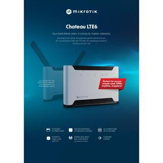 MikroTik Chateau LTE6 Network 5x Port Gigabit CaT6 Cellular Wi-Fi 5 ...