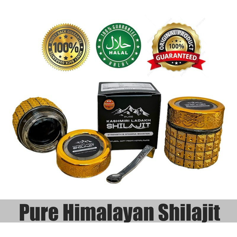 Kashmiri Ladakh Shilajit (Resin)Pure Himalayan 100% with free spoon ...