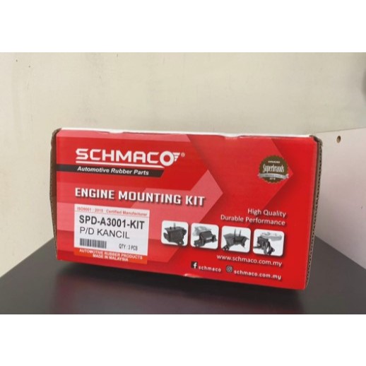 SCHMACO ENGINE MOUNTING SET - P/KANCIL (AUTO/MANUAL) | Shopee Malaysia