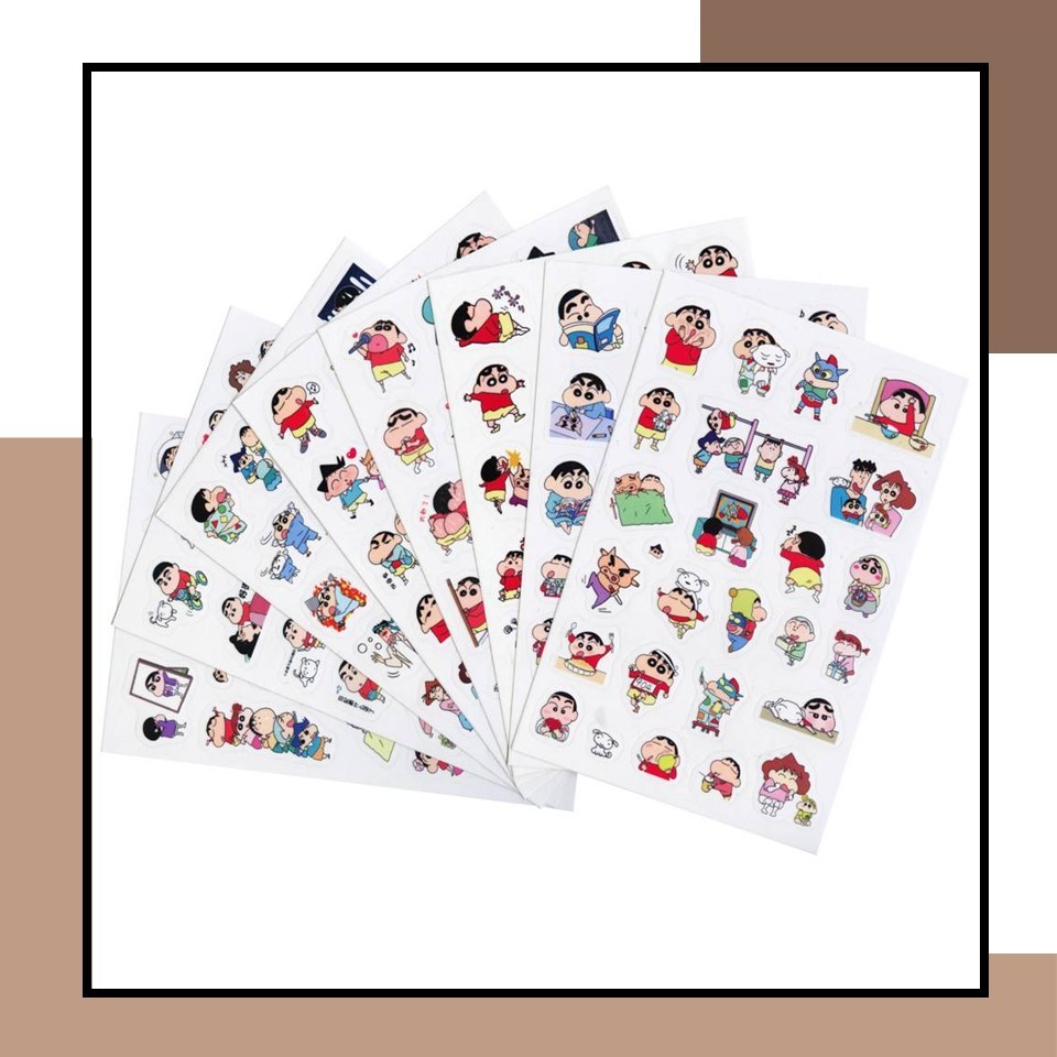 Crayon Shin-Chan Stickers Cute Cartoon Stickers | Shopee Malaysia