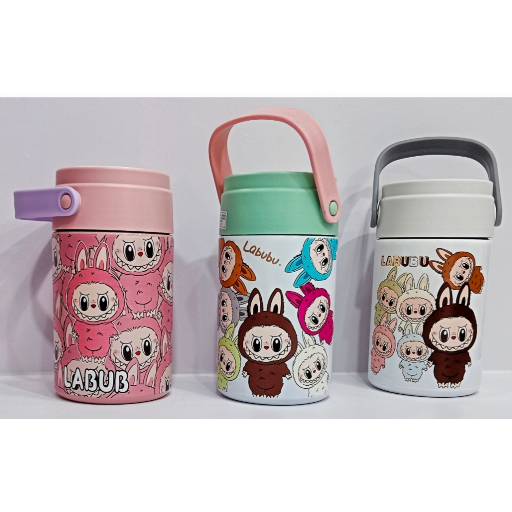 Labubu. The monster. Cooling mug. Thermos. | Shopee Malaysia
