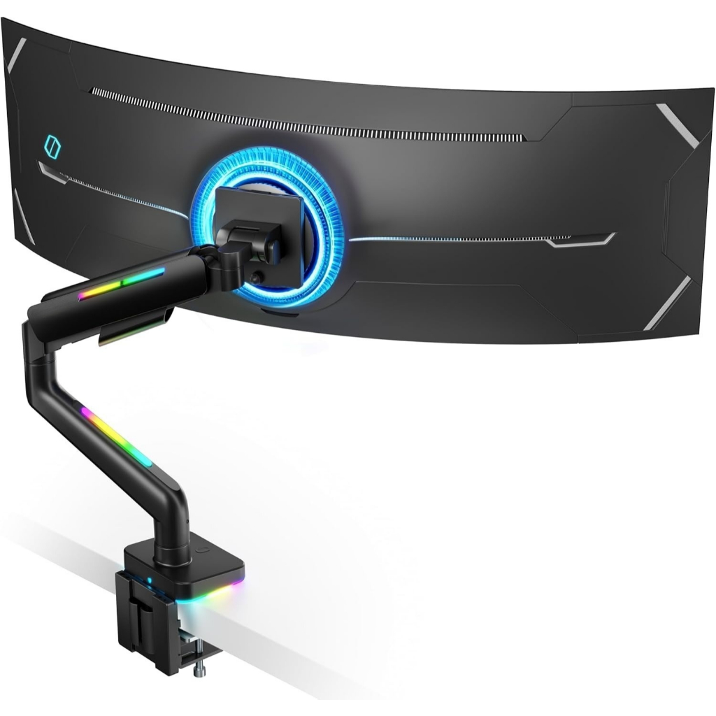 the Aryl™ Heavy-Duty RGB Gaming Monitor Arm | Shopee Malaysia