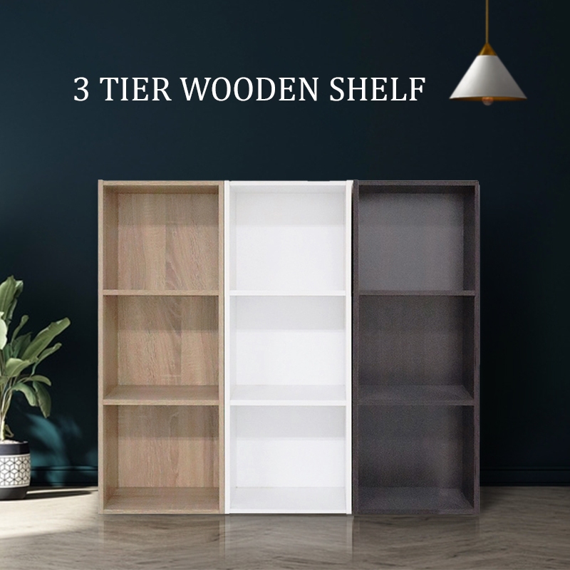 [Ready Stock] HK 3 Tier High Quality Multipurpose Colorful Rack Book ...