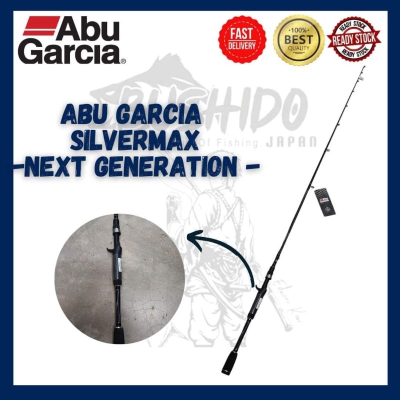 💥 ROD ABU GARCIA SILVERMAX - NEXT GENERATION 💥 | Shopee Malaysia