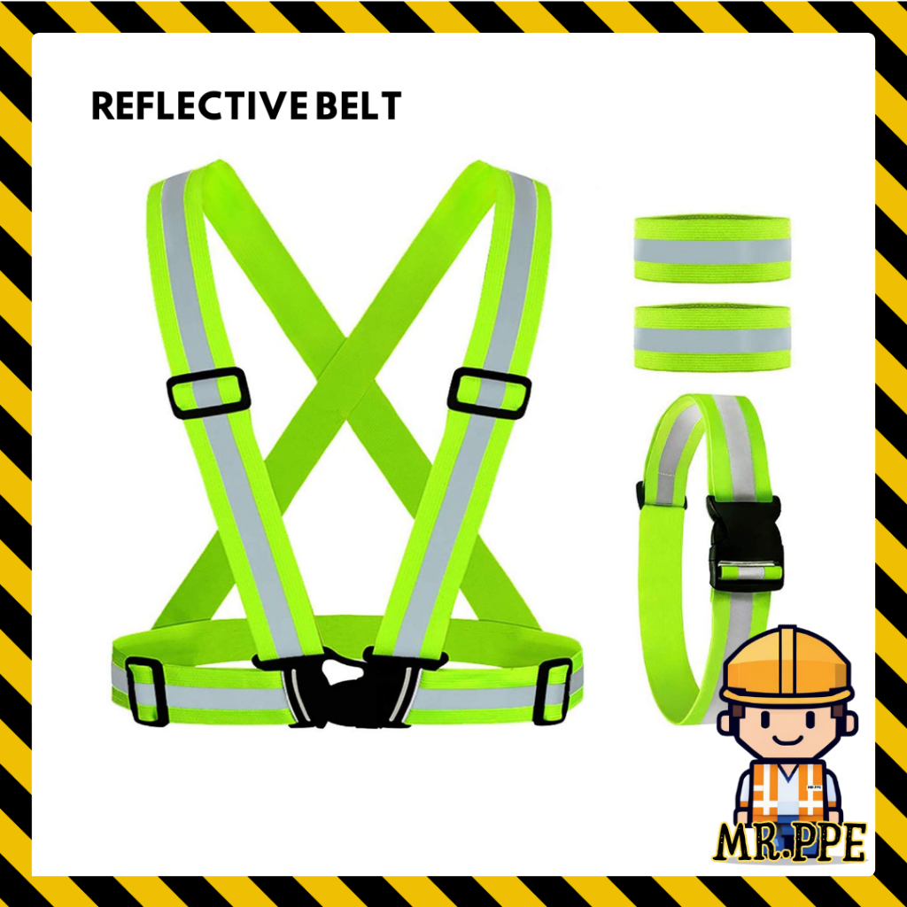 PROGUARD Reflective Safety Belt / Tali Pinggang Keselamatan Reflektif ...