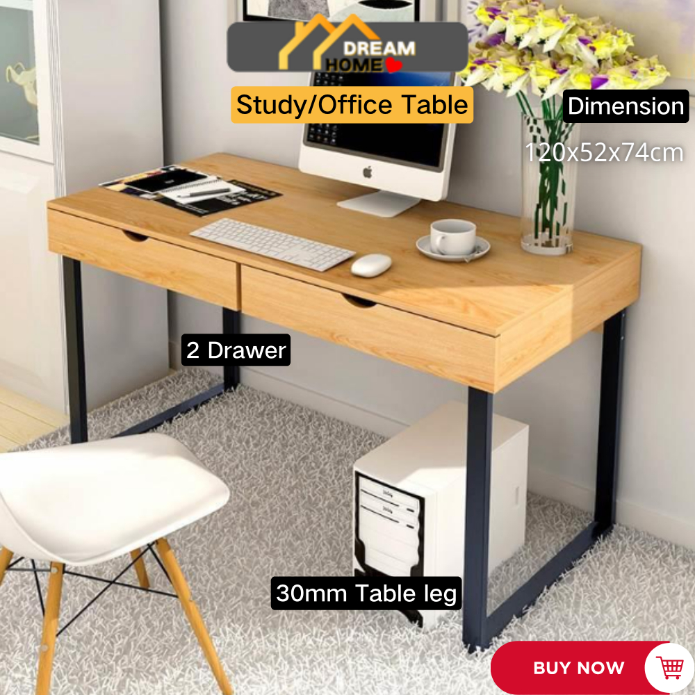Dream Home Office Study Table With Drawer Study Desk Computer Table ...