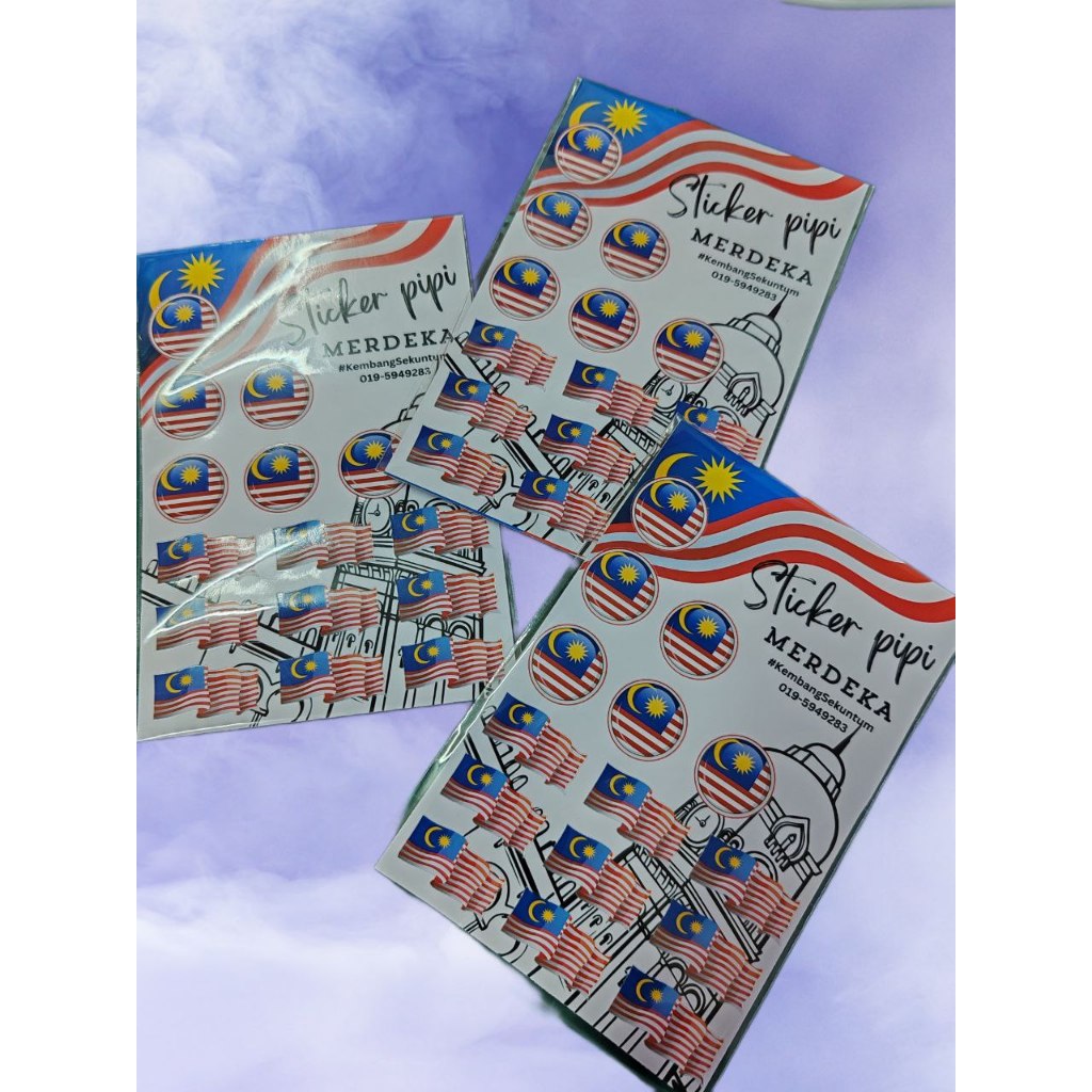 STICKER PIPI MERDEKA / READY STOCK / MERDEKA | Shopee Malaysia
