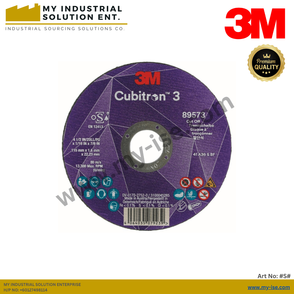3M / Cubitron 3 / Cutting disc Cubitron™ 3 NARROW / Cutting Disc ...