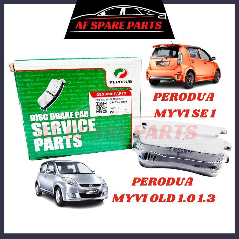 PERODUA Front Brake Pad Myvi Old 1.0 1.3cc Myvi SE 1 Break Brek Pad ...