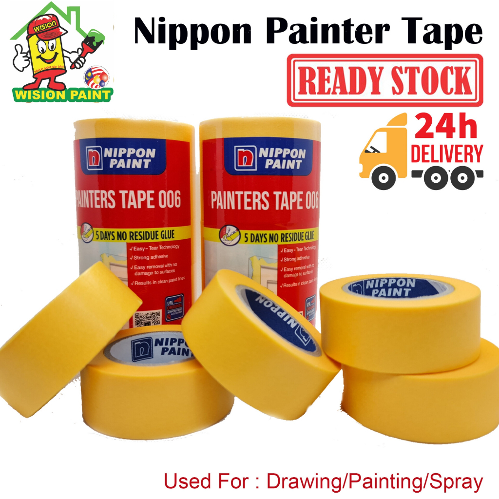 NIPPON PAINT Painter Tape 006 Washi Tape Masking Tape For Painting ...