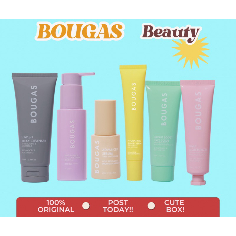 TRAVEL SET BOUGAS /BOUGAS BEAUTY SERUM / BOUGAS FACE SCRUB/ BOUGAS ...