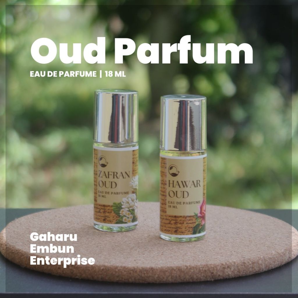 GAHARU EMBUN Eau De Parfume Oud Agarwood Minyak Wangi Gaharu 18 ML | Shopee Malaysia