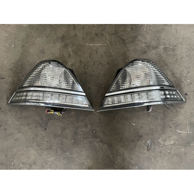 Honda Odyssey Absolute Albino Rear Lamp Body Side Set For RB1 RB2 K24A ...
