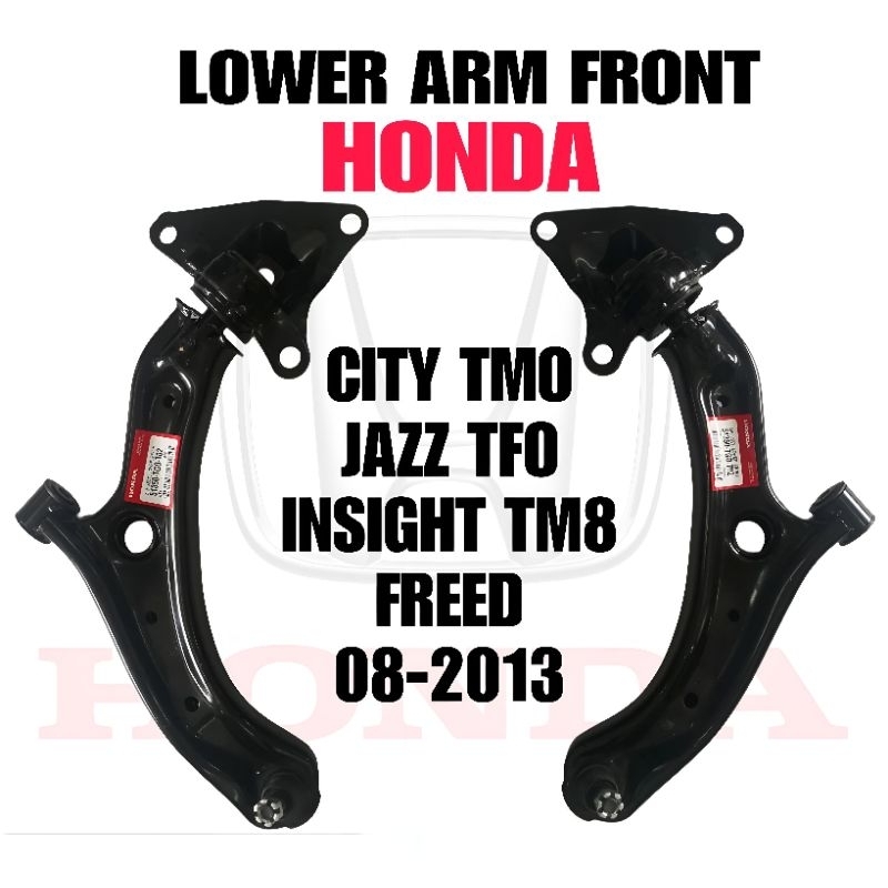 CS Front Lower Arm (Honda Oem) for Honda City TMO Jazz TFO Insight TM8 ...