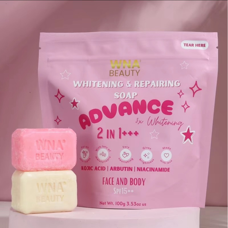 🔥READY STOCK🔥WNA WHITENING & REPAIRING SOAP 💯ORIGINAL HQ 💯 | Shopee ...