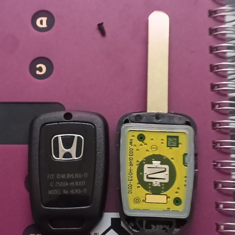 Honda City Original board GHR-H003-0010 with OEM key case | Shopee Malaysia