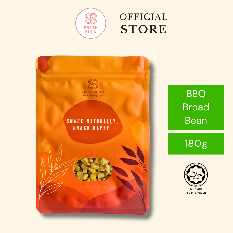 Fresh Bulk BBQ Coated Broad Bean | Nuts | Beans | Kacang Parang BBQ ...