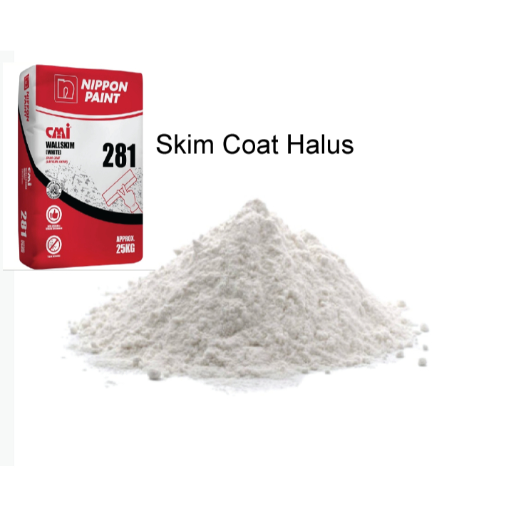 (1Kg) CMI WALLSKIM WHITE/SKIM COAT FINE WHITE (HALUS) | Shopee Malaysia