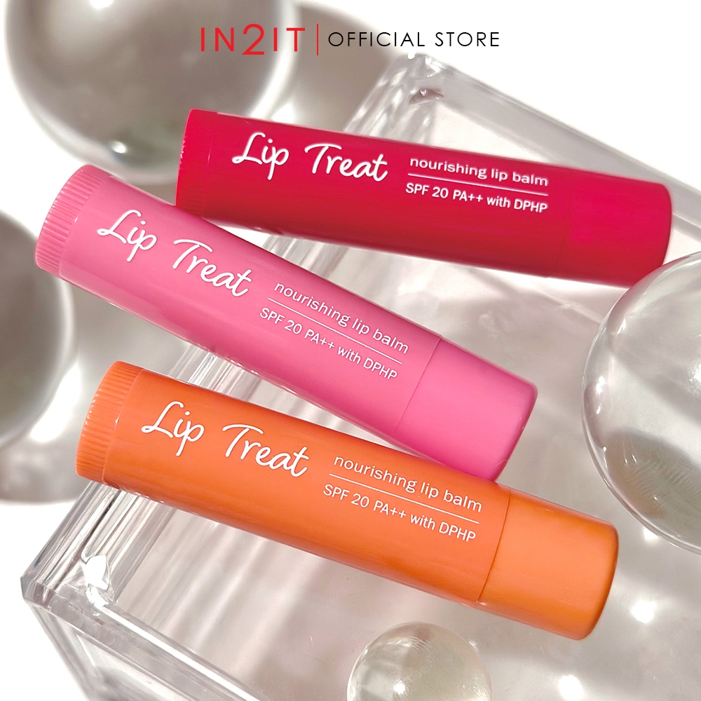 IN2IT Lip Treat Nourishing Lip Balm SPF 20 PA++ with DPHP (LT) | Shopee ...