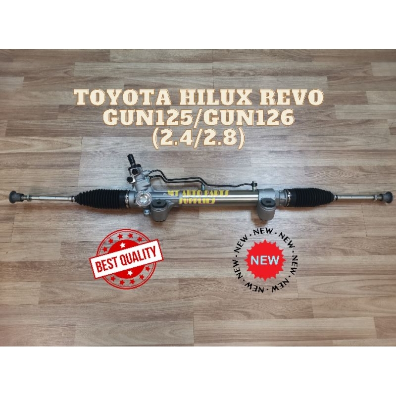 (100% NEW) TOYOTA HILUX REVO 2.4/2.8 GUN125/GUN126 POWER STEERING RACK ...