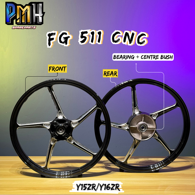 SPORTRIM FG511 CNC ENKEI PNP Y15 / Y16 | Shopee Malaysia