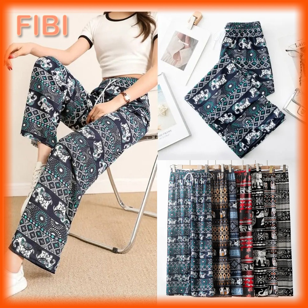 Thailand Batik Elephant Long Pant / Thailand Batik Gajah Seluar Panjang ...