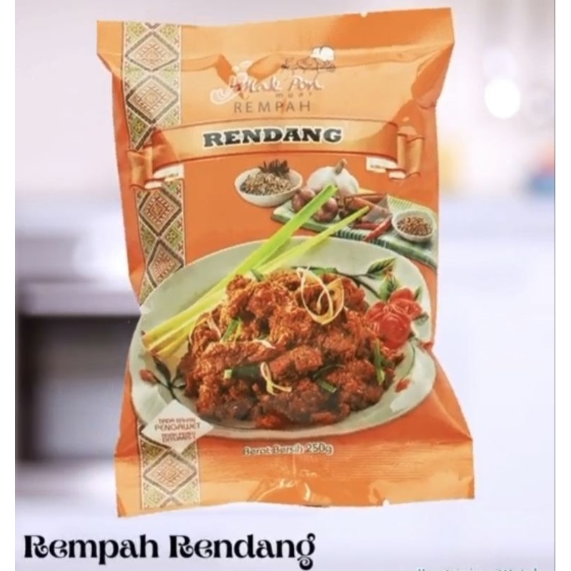💥 REMPAH RENDANG MAK PON (250g) 💥 | Shopee Malaysia