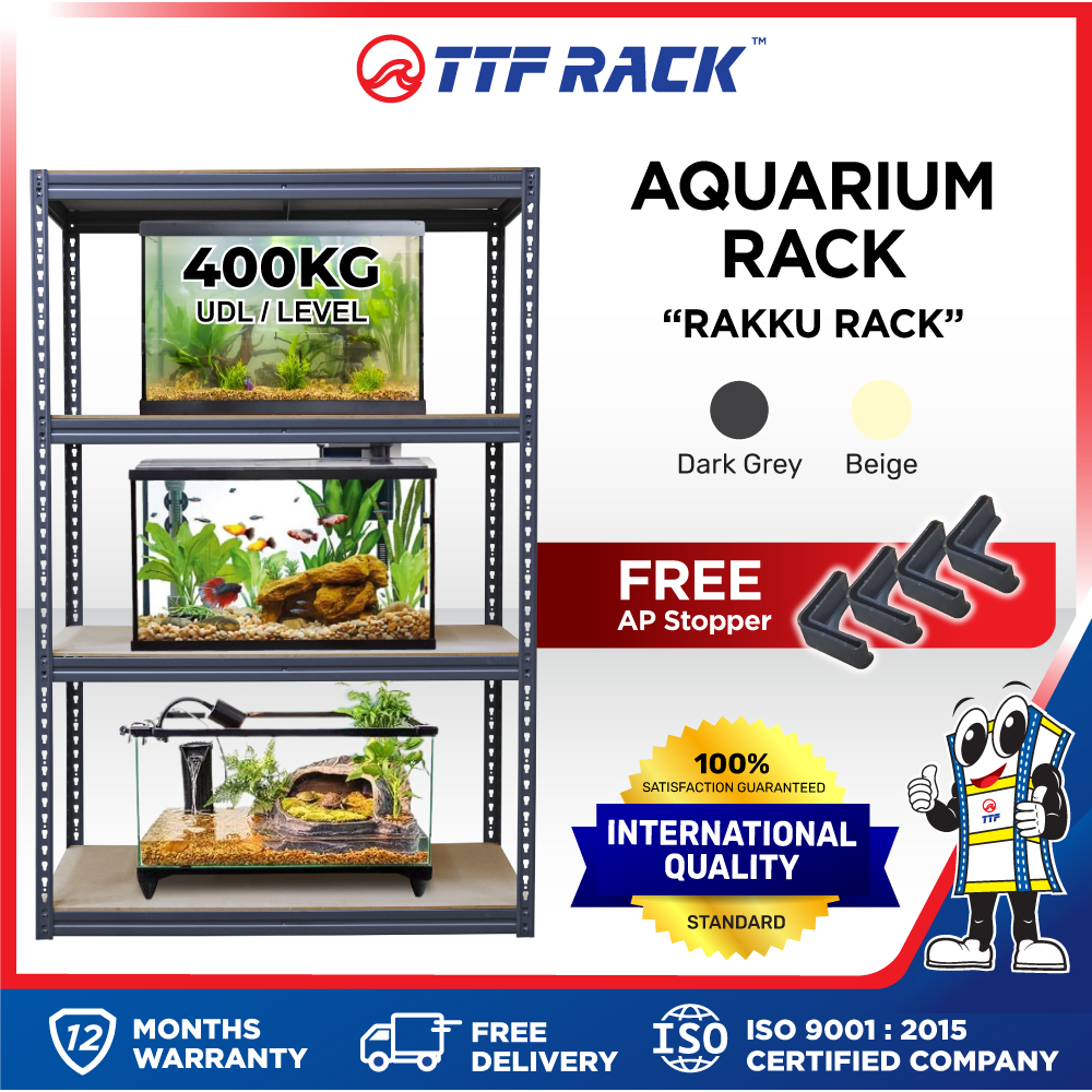 TTF Rack™ AQUARIUM RACK RAKKU Height 152-243cm/Boltless Rack Warehouse ...