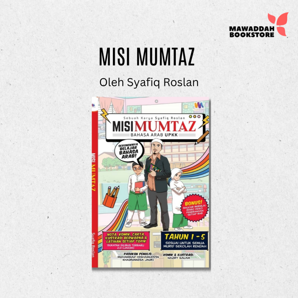 Buku Misi Mumtaz : Syafiq Roslan | Shopee Malaysia