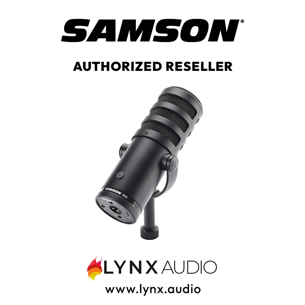 Samson Q9U XLR/USB Broadcast Dynamic Microphone | Shopee Malaysia